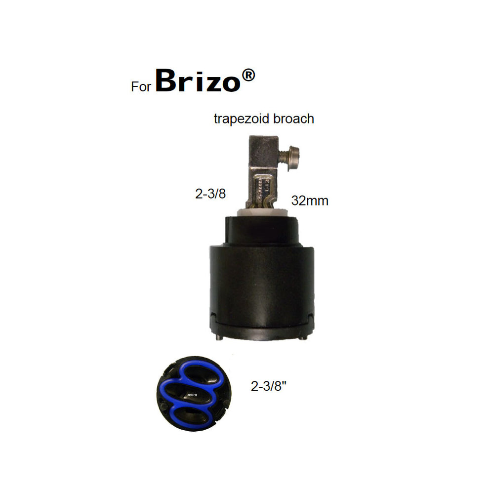 Brizo Delta Replacement 35mm Cartridge RP73000 Short Stem — K35B.com Faucet Cartridges Inc ...